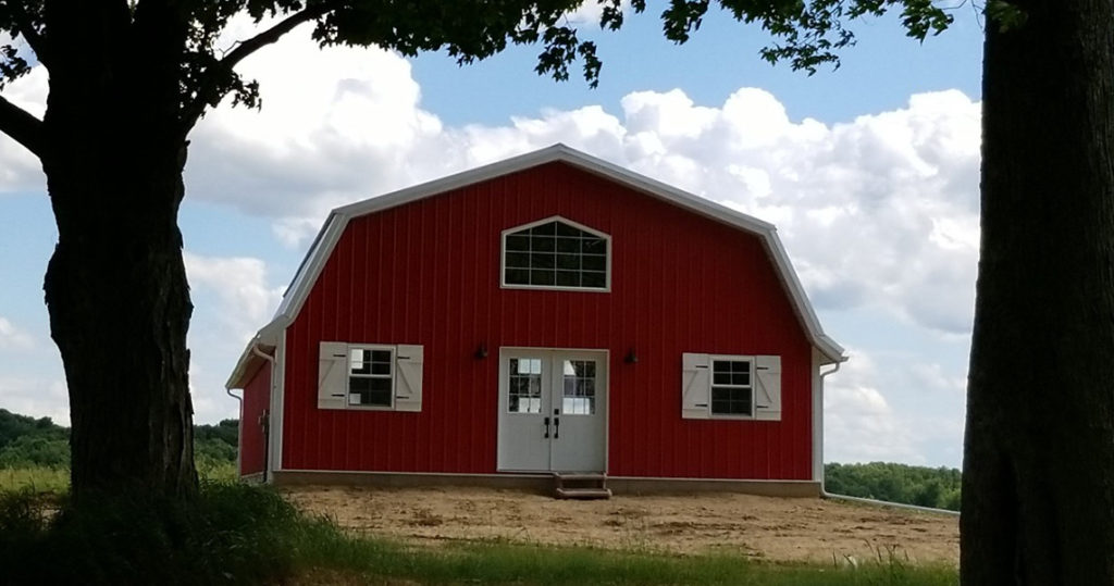 Gambrel Barn Kits | Worldwide Steel Buildings | Steel Gambrel Barn Kits