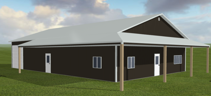Metal Building Design Examples | Worldwide Steel Buildings